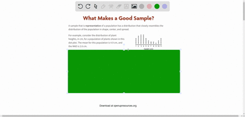 SOLVED:Summary Lesson: What Makes a Good Sample?