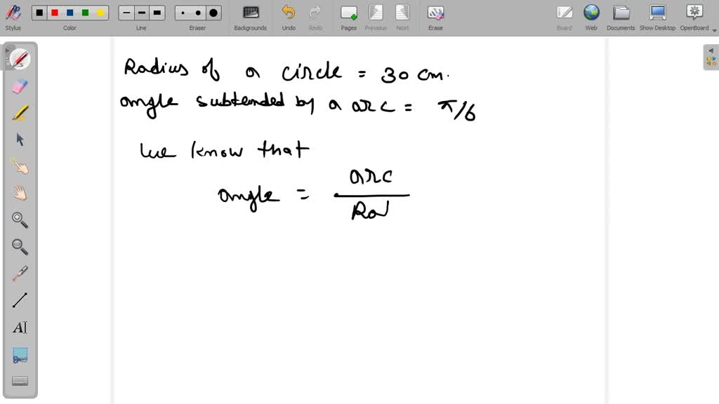 The difference between the circumference and the diameter of a circle ...