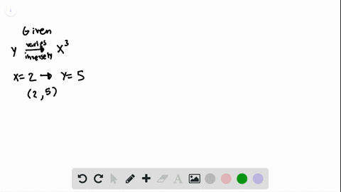 SOLVED:For the following exercises, write an equation describing the relationship of the given ...