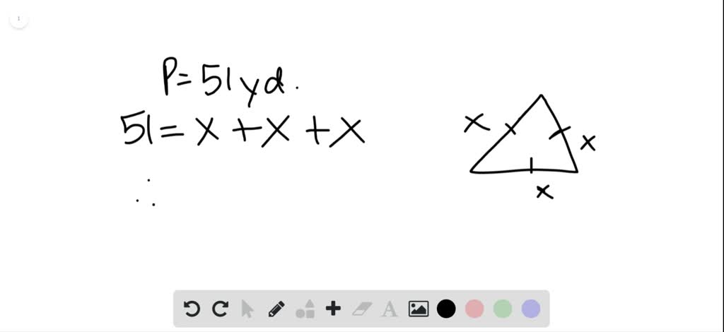 ⏩SOLVED:Solve using the properties of triangles. Find the length of… | Numerade