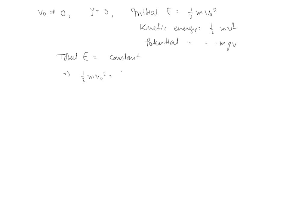 SOLVED:In the brachistochrone problem, show that if the particle is ...