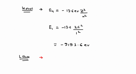 ⏩SOLVED:An electron in the K shell of Fe is ejected by a high-energy ...