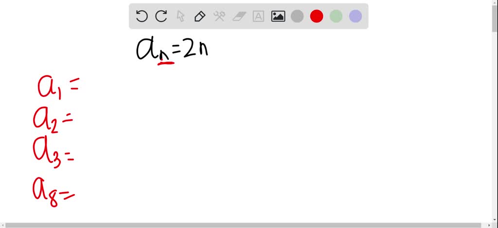 SOLVED:Find the first three terms and the eighth term of the sequence that has the given nth ...