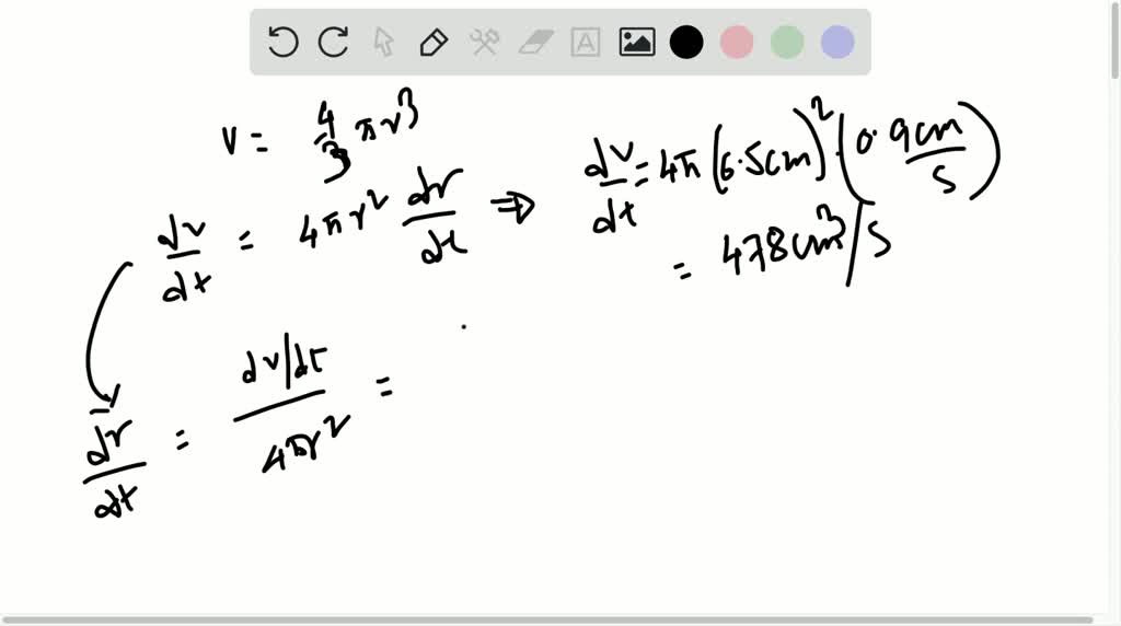 SOLVED:Air is blown into a spherical balloon so that, when its radius ... SOLVED:Air is blown into a spherical balloon so that, when its radius ...