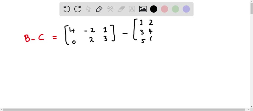 SOLVED:Perform the operations that are defined, given the following ... SOLVED:Perform the operations that are defined, given the following ...