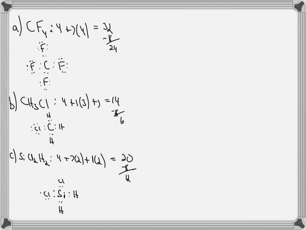⏩SOLVED:Draw Lewis electron dot structures for the following… | Numerade