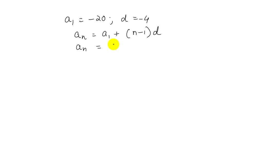 SOLVED:Write a formula for the general term (the nth term) of each ...