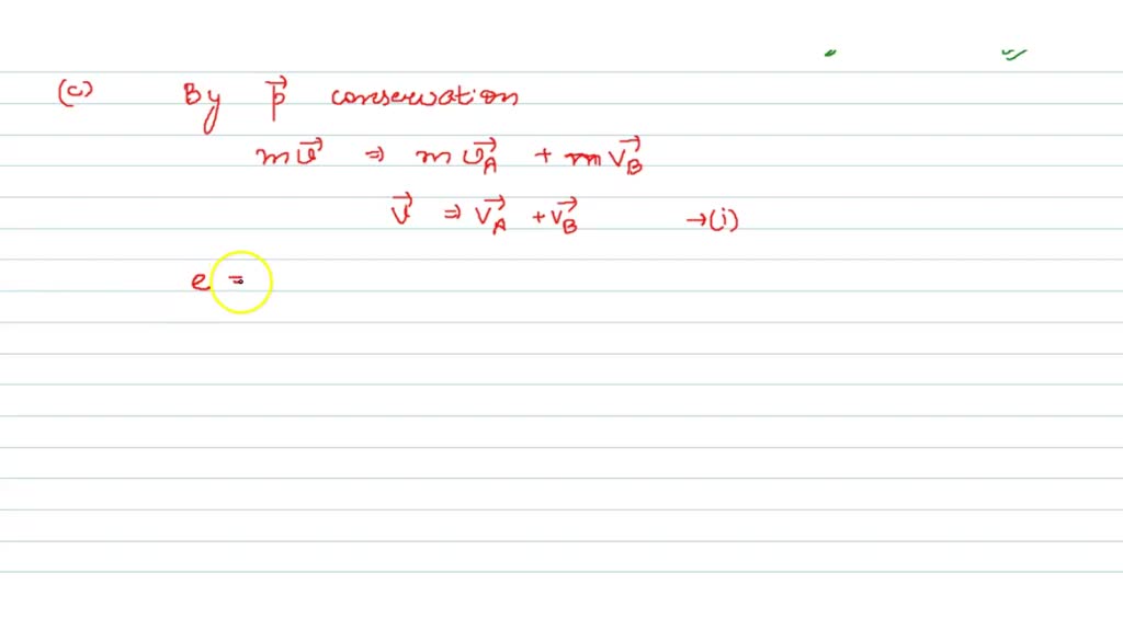SOLVED:A sphere impinges directly on an identical sphere which is at ...