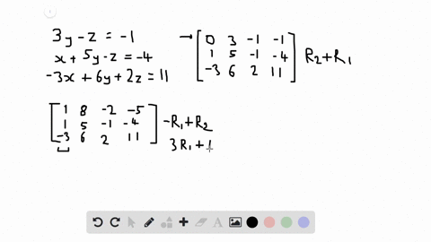 SOLVED:In Exercises 21–38, solve each system of equations using ...