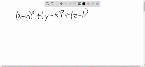 Solved Equation Of A Sphere Find An Equation Of A Sphere With The Given