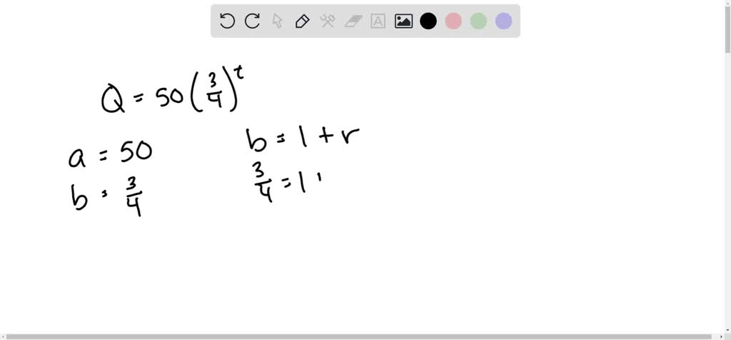 SOLVED:The following exponential functions represent population growth. Identify the initial ...