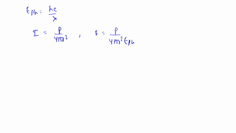 SOLVED:The wavelength of the light from a sodium-vapor lamp is 589 nm ...