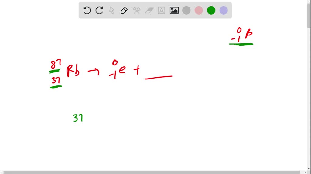 SOLVED:Rubidium- 87 , which forms about 28 % of natural rubidium, is radioactive, decaying by ...