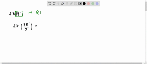 SOLVED:Use the half-angle identities to find the exact values of the trigonometric expressions ...