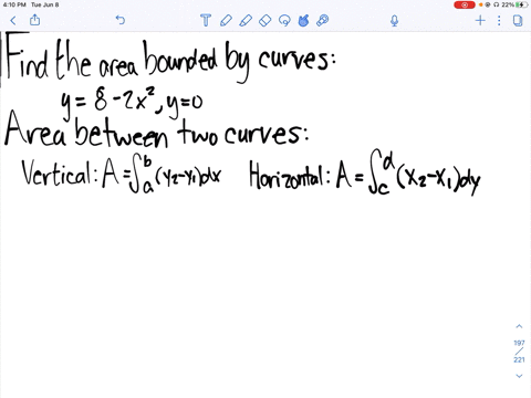 SOLVED:find the areas bounded by the indicated curves. y=8-2 x^2, y=0