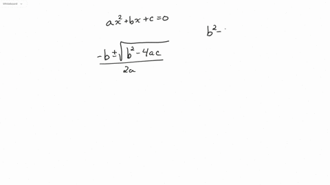 SOLVED:Is it possible for the solution set of a quadratic equation with integer coefficients to ...