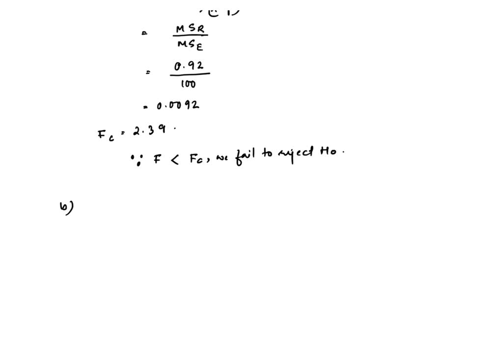 The Sum Of Squared Residuals From The Fit Described In Exercise 9 Is 5