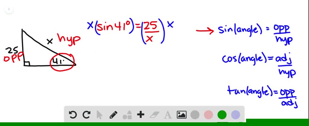 SOLVED:Find the value of x to the nearest tenth. (TRIANGLE NOT COPY)