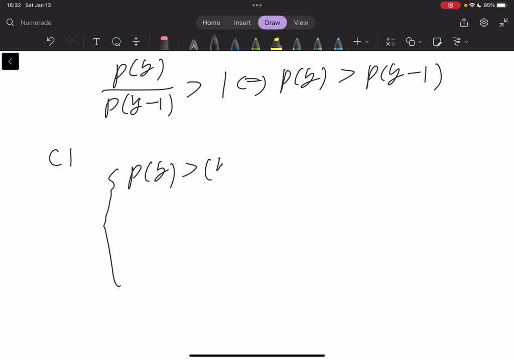 ⏩SOLVED:Let p(y) denote the probability function associated with a ...