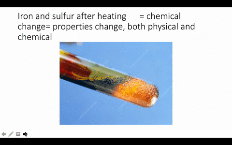 SOLVED:If iron filings are placed with excess powdered sulfur in a ...