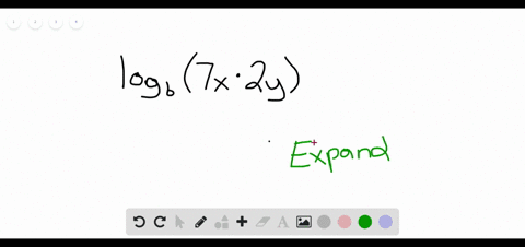 SOLVED:For the following exercises, expand each logarithm as much as ...