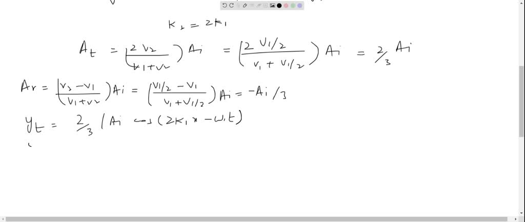 SOLVED:Consider an infinitely long continuous string with tension τ. A mass M is attached to the ...