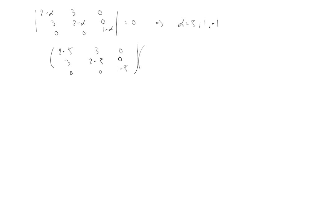 SOLVED: Symmetric matrices with repeated eigen values Find the eigen ... SOLVED: Symmetric matrices with repeated eigen values Find the eigen ...