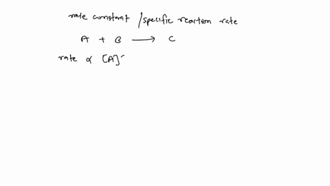 SOLVED:The rate constant of a reaction depends on (a) extent of reaction (b) time of reaction (c ...