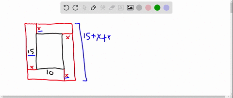 SOLVED:GEOMETRY The length and width of a rectangular garden are 15 ...