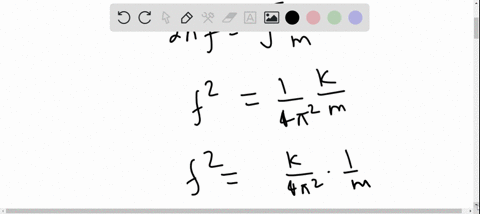 SOLVED:A spring-block simple harmonic oscillator is set up so that the ...