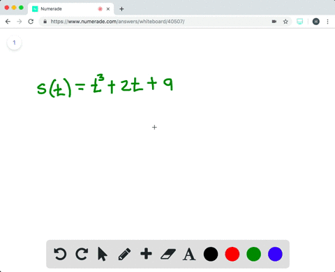 ⏩SOLVED:Suppose the position of an object moving in a straight line… | Numerade