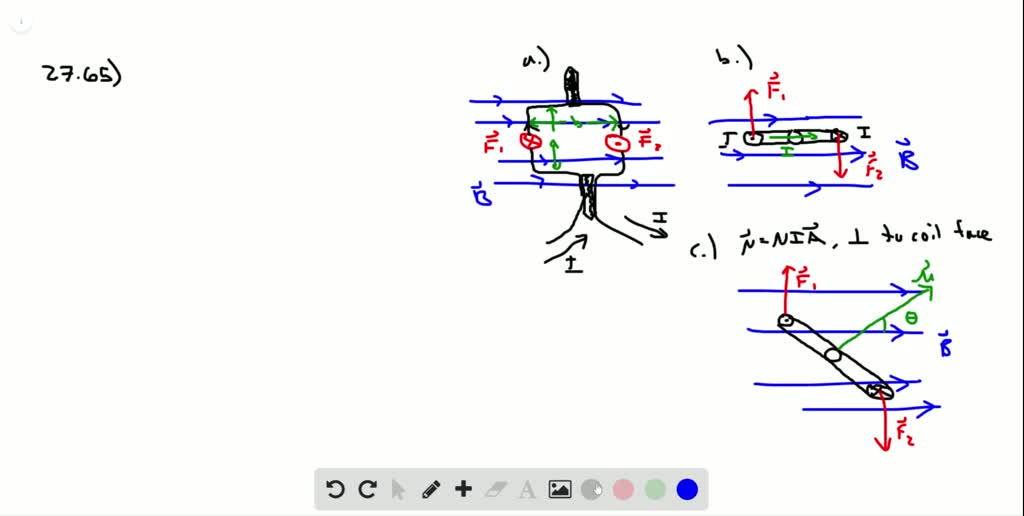 SOLVED:The rectangular loop of wire shown in Fig. 22 has mass m and ...