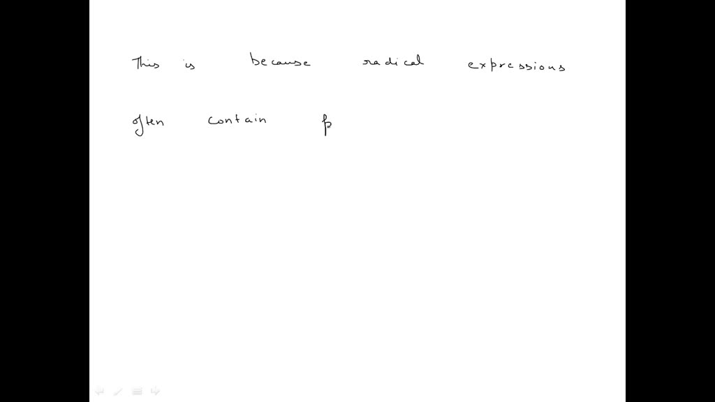 SOLVED Why Do We Need To Know How To Multiply Radical Expressions
