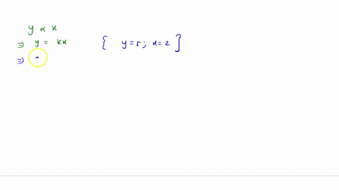 SOLVED:Suppose y varies directly with x. Write a direct variation ...