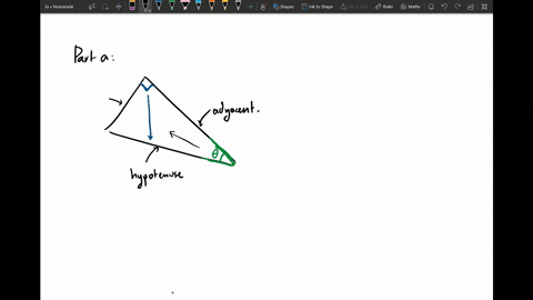 ⏩SOLVED:A right triangle with an angle θis shown in the figure. (a ...
