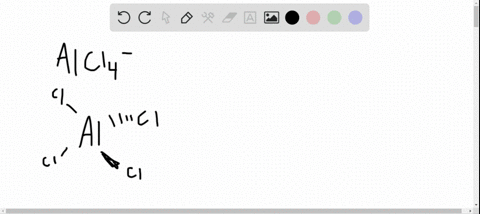SOLVED:Aluminum forms the complex ions AlCl4^- and AlF6^3-. Describe ...
