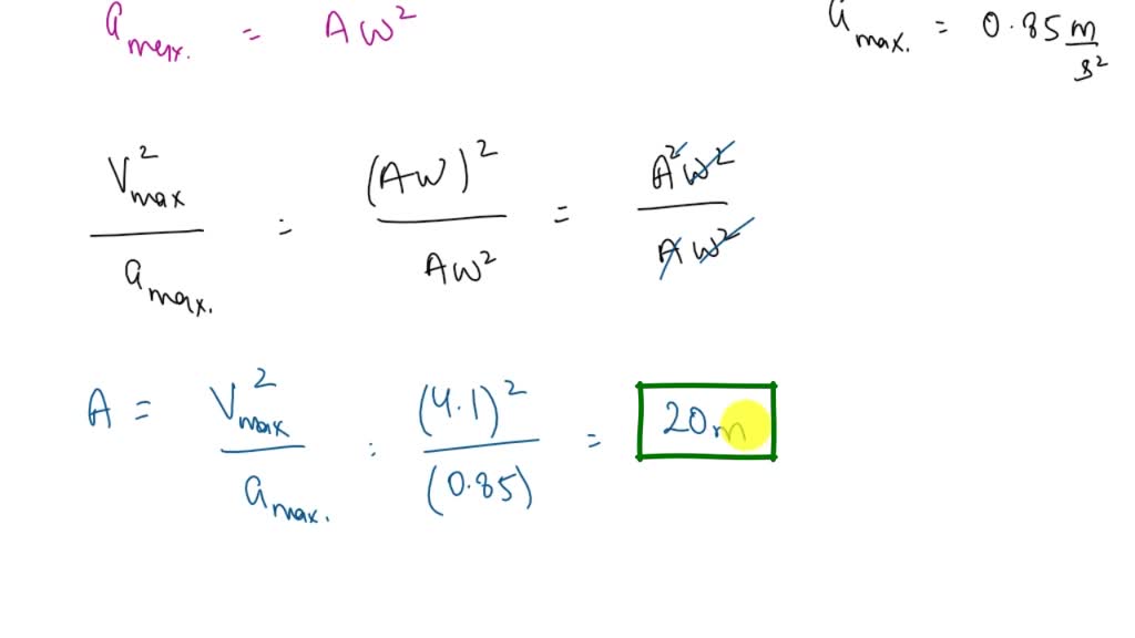 ⏩SOLVED:An object executing simple harmonic motion has a maximum… | Numerade
