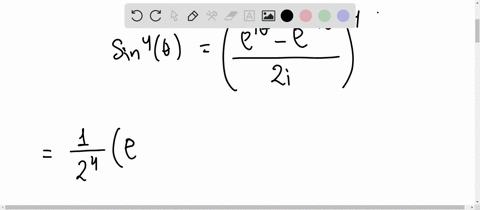 SOLVED:Express sin^4 θentirely in terms of the trigonometric functions ...
