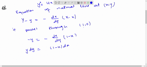 SOLVED:A curve C passes through origin and has the property that at each point (x, y) on it, the ...