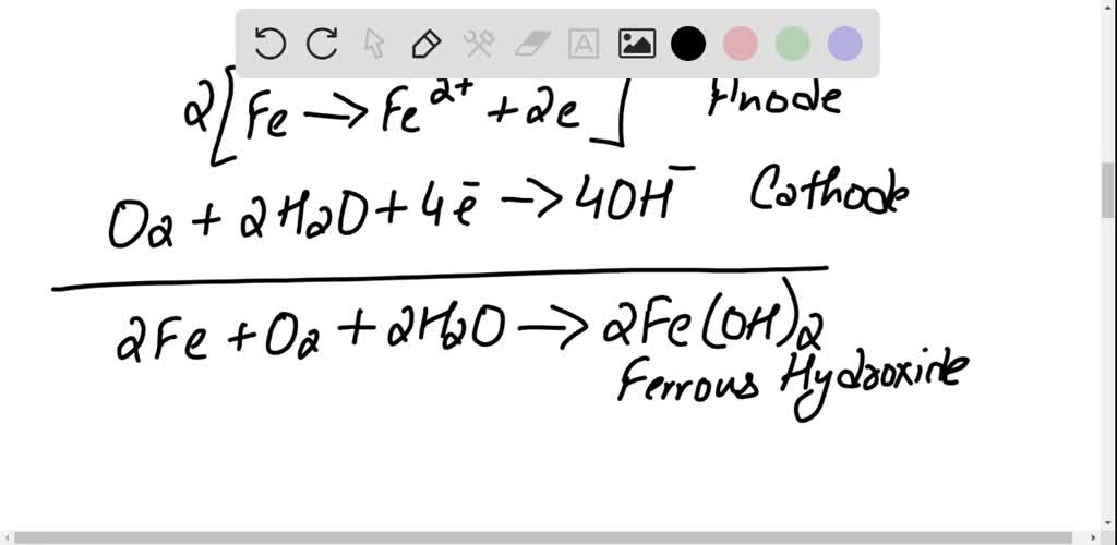 SOLVED:Iron oxide (rust) forms when iron is exposed to oxygen ...