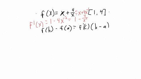 ⏩SOLVED:Determine whether f satisfies the hypotheses of the mean… | Numerade