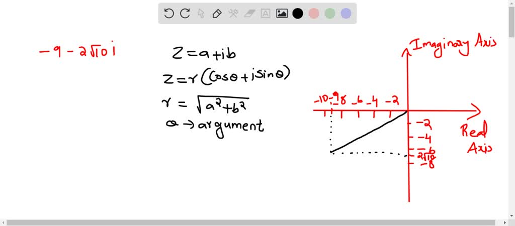 SOLVED:Trigonometric Form of a Complex Number Represent the complex number graphically. Then ...