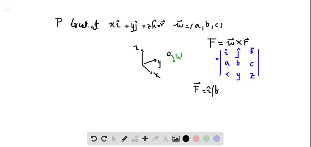 ⏩SOLVED:Consider a rigid body that is rotating about the x -axis… | Numerade