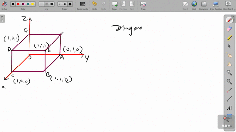 SOLVED:Find the angles formed by the diagonals of a cube.