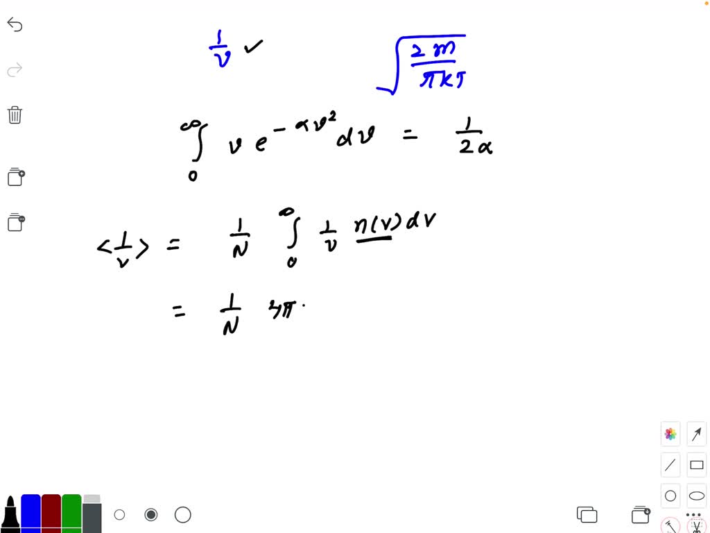 SOLVED If V Denotes The Speed Of A Molecule Calculate The Average solved-if-v-denotes-the-speed-of-a-molecule-calculate-the-average