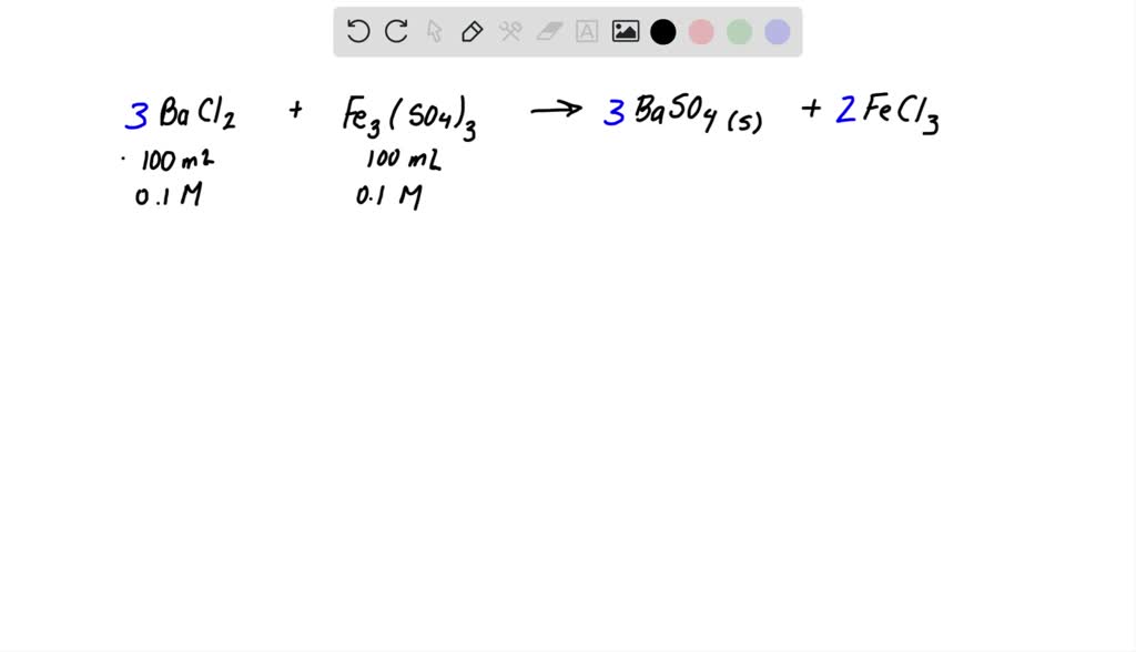 What mass of barium sulfate can be produced when 100.0 mL of a 0.100-M solution of barium ...