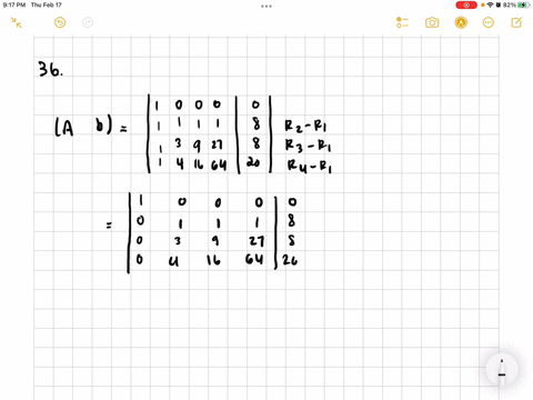 SOLVED:For the closest cubic b=C+D t+E t^2+F t^3 to the same four ...