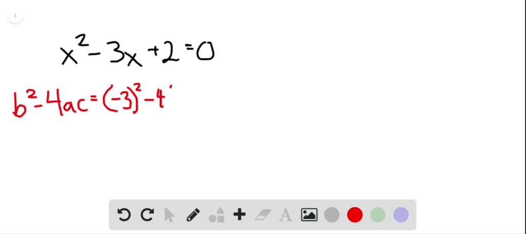 SOLVED:Determine whether the equation has two solutions, one solution ...