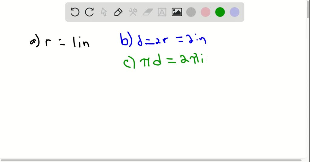 ⏩SOLVED:Trace this circle and draw three different radii (RAY dee ... ⏩SOLVED:Trace this circle and draw three different radii (RAY dee ...