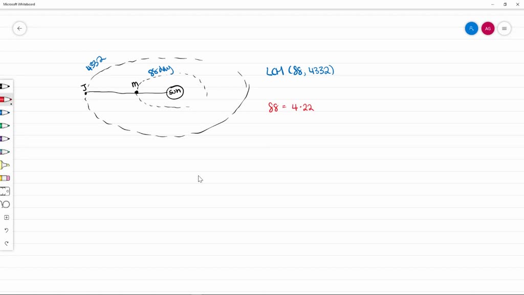 SOLVED:The planet Mercury revolves around the sun in 88 Earth days. It ...